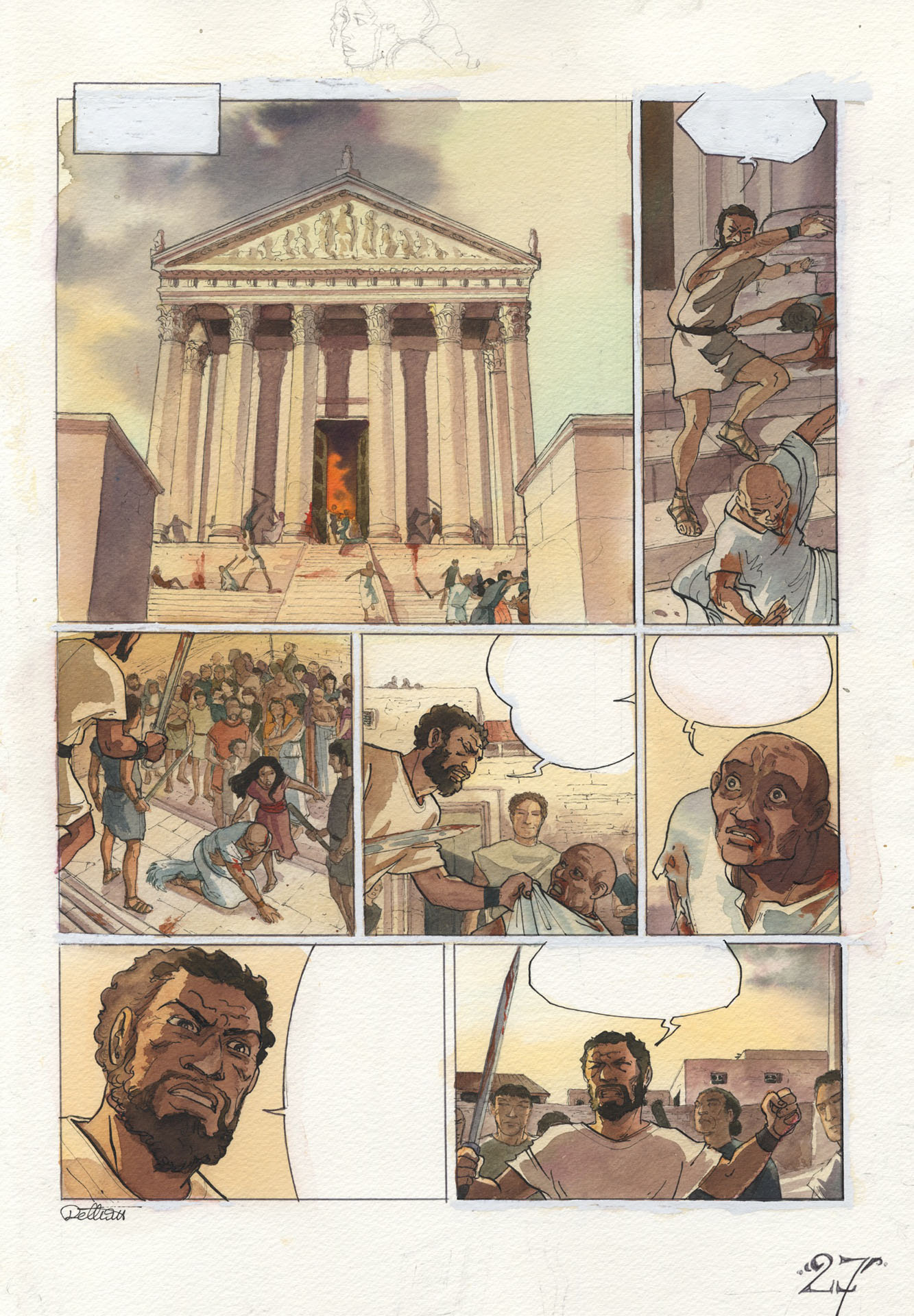 Isabelle Dethan Original Art For Sale | ComicArtTracker