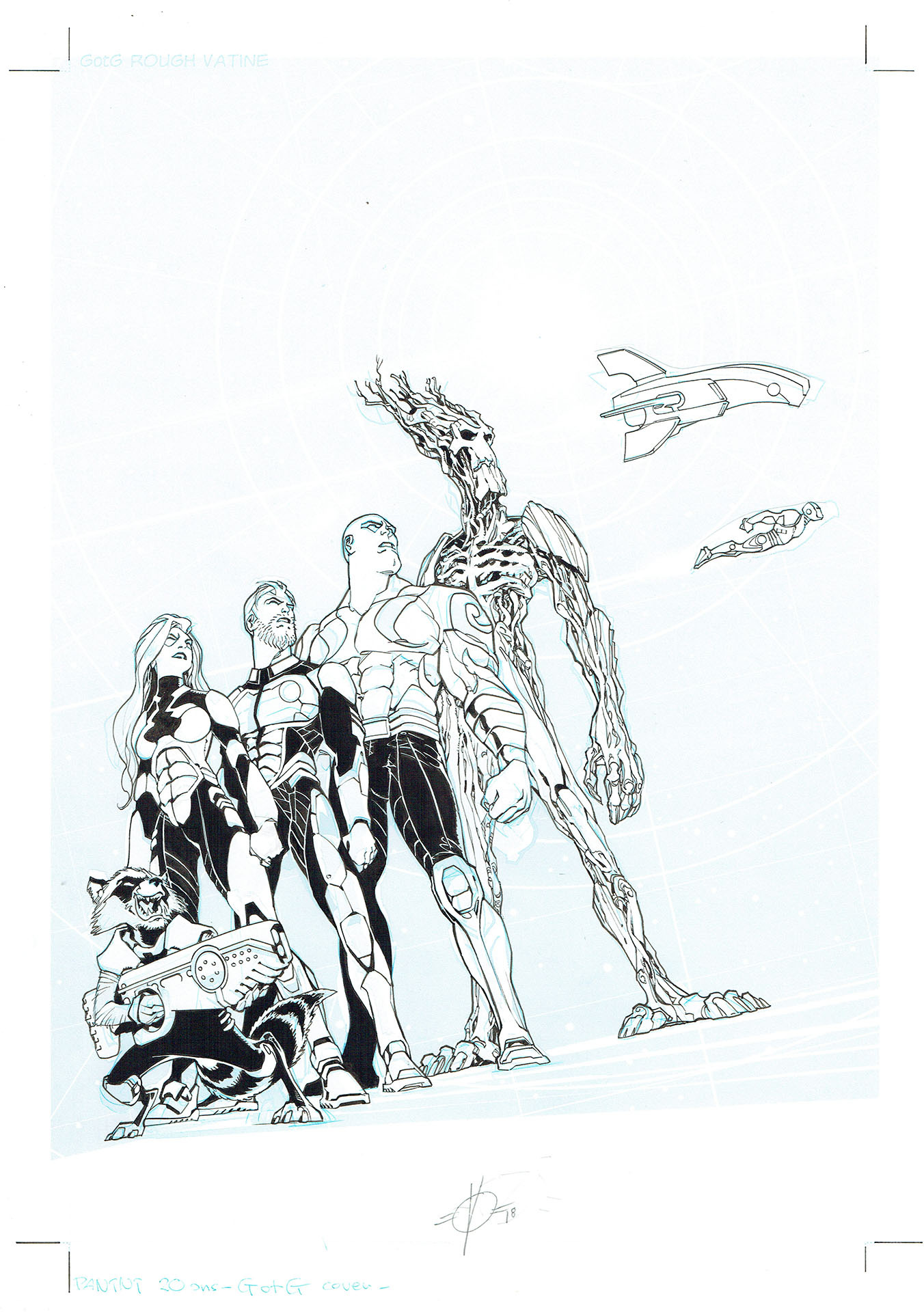 Olivier Vatine Original Art For Sale | ComicArtTracker