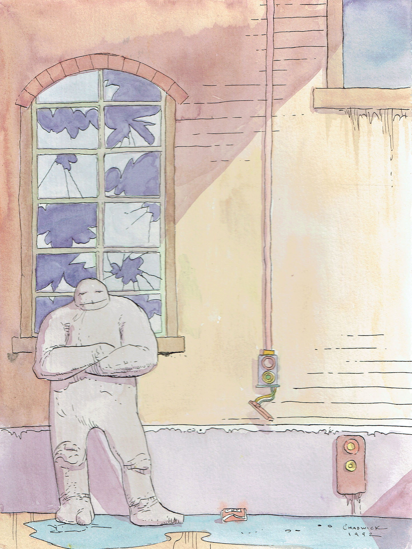 Concrete Original Art For Sale | ComicArtTracker