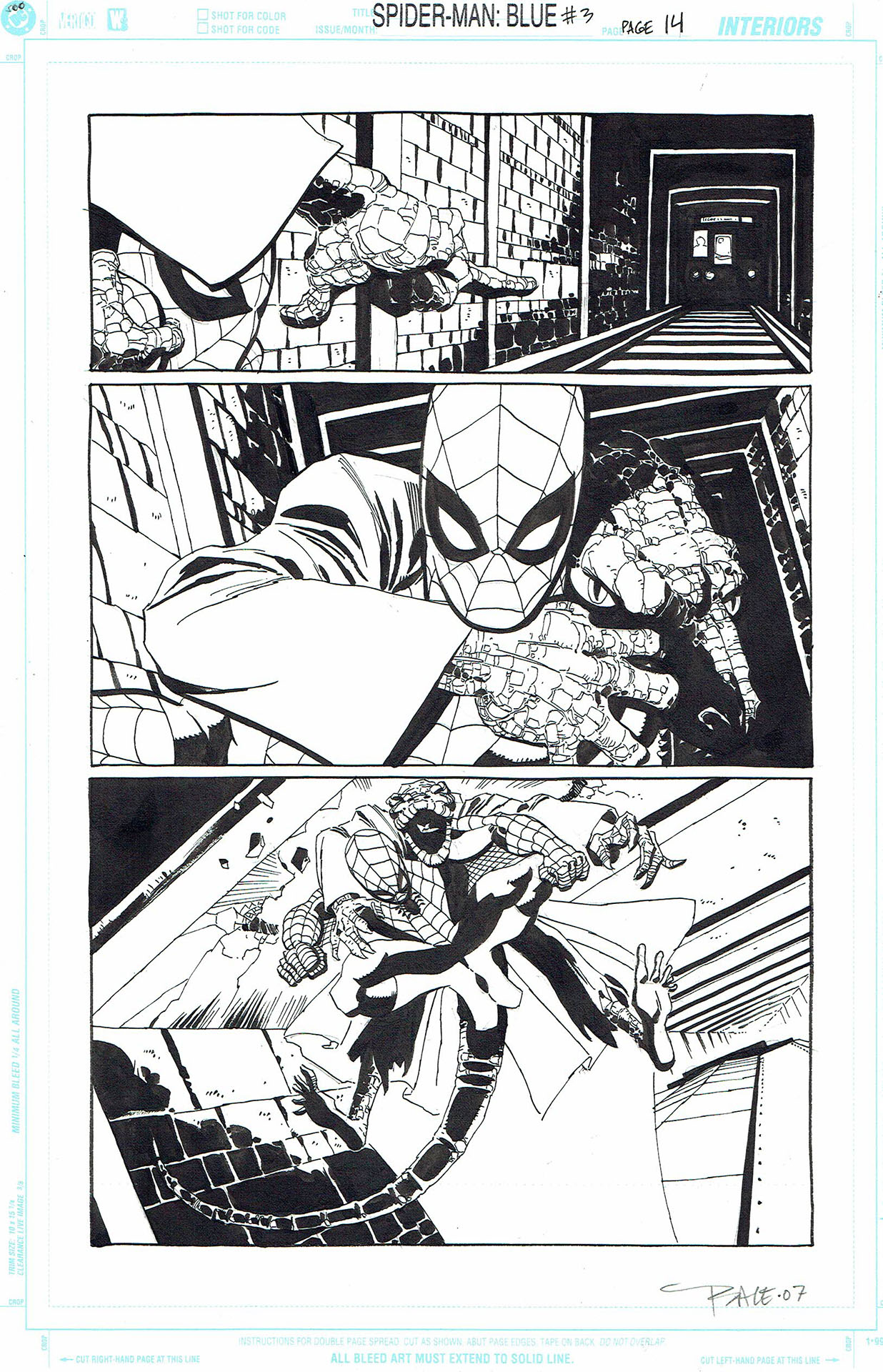 Tim SALE - Spider-Man : Blue - Issue 3 - Page 14 - Comic Art Factory