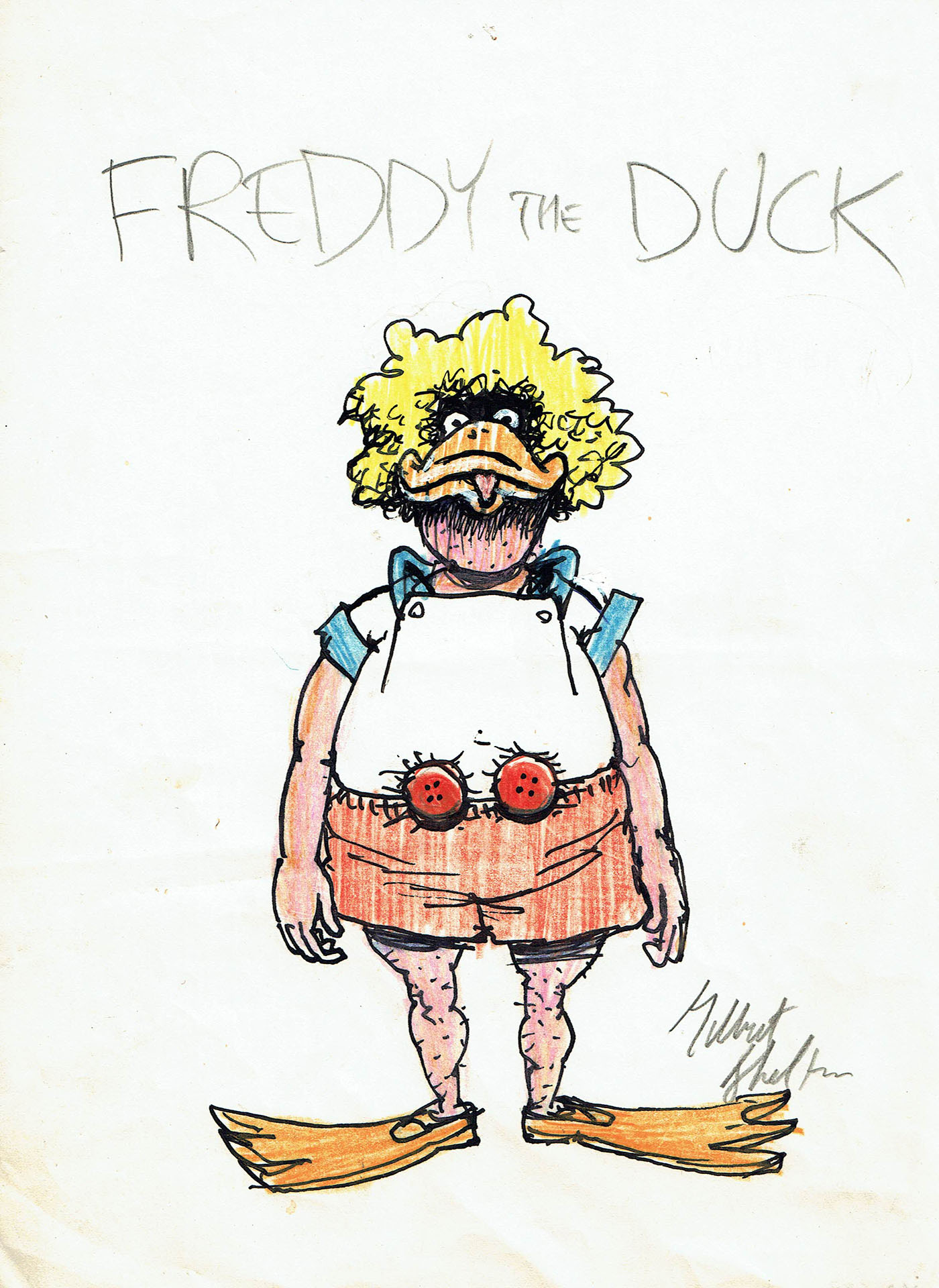 Gilbert SHELTON - Freddy the duck - Page - Comic Art Factory